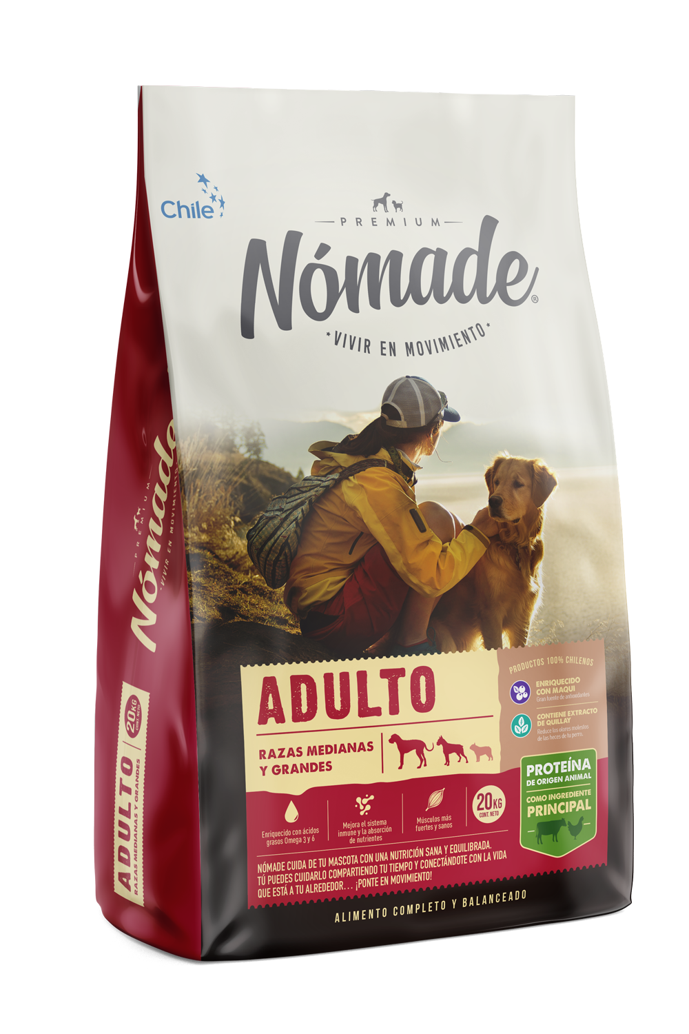 Nómade - Alimento para Perros - Adulto Razas Medianas y Grandes